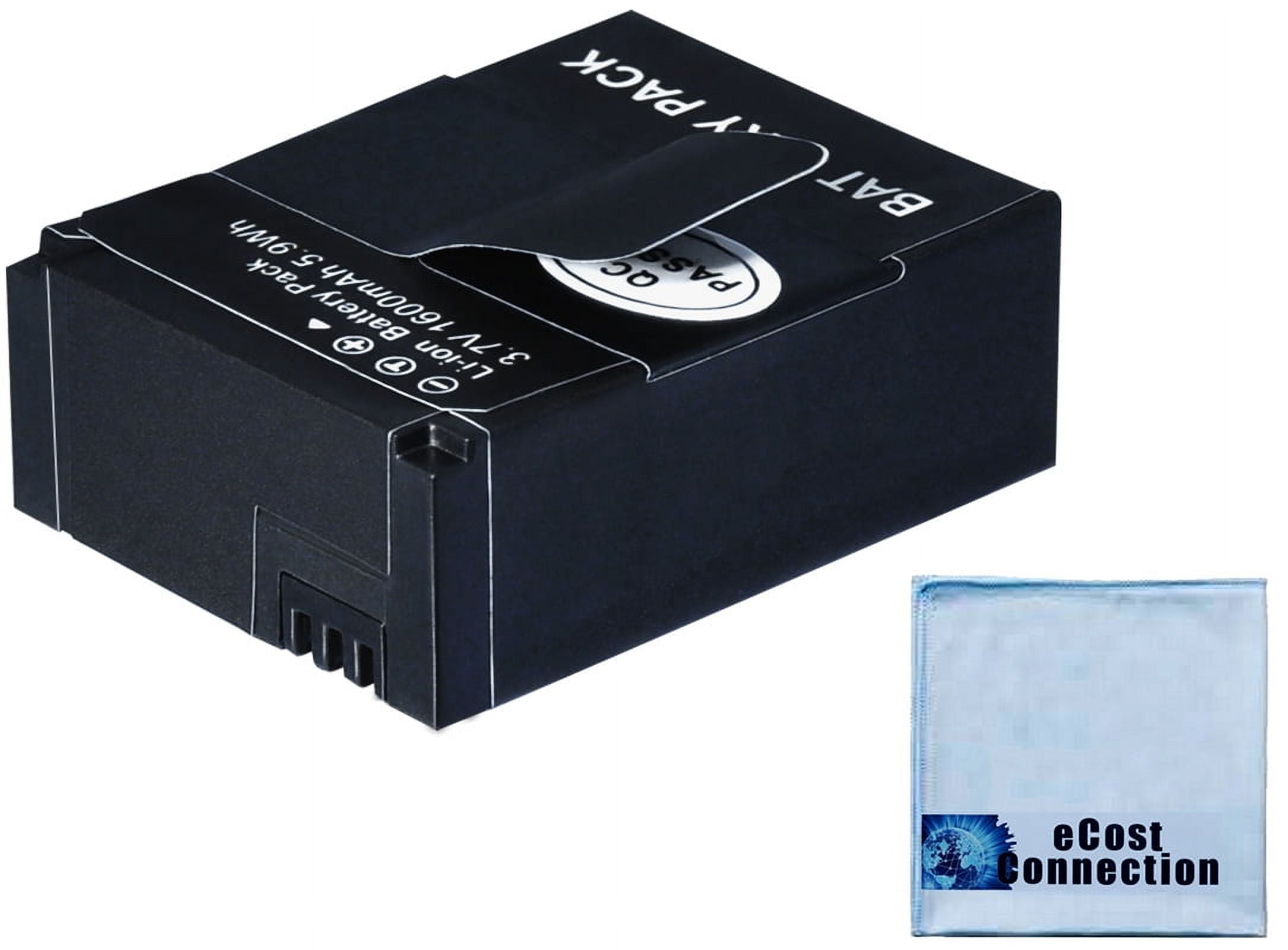 Battery for GoPro HERO3/HERO3+ Camera, 1500mAh + eCostConnection ...