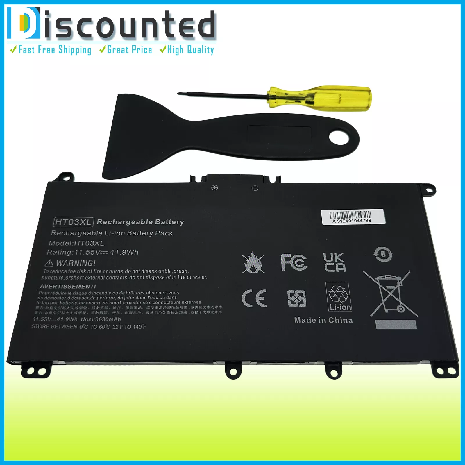 Battery for HP 15g-DR 17-BY 17-CA, Pavilion 14-CE 15-CS 15-CU 15-CW ...