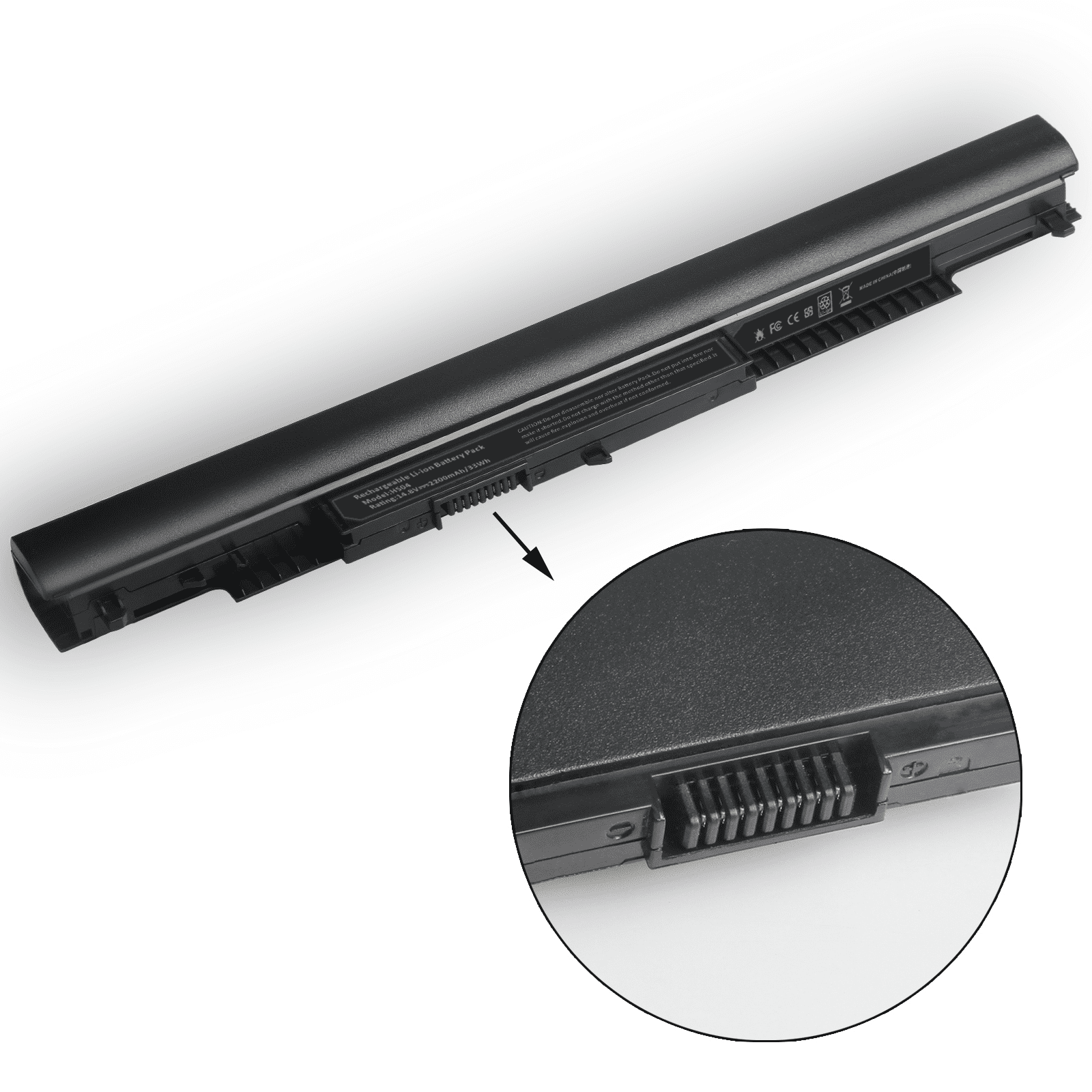 Battery for HP Spare 807956-001 807957-001 Notebook 14-an013nr 15 ...