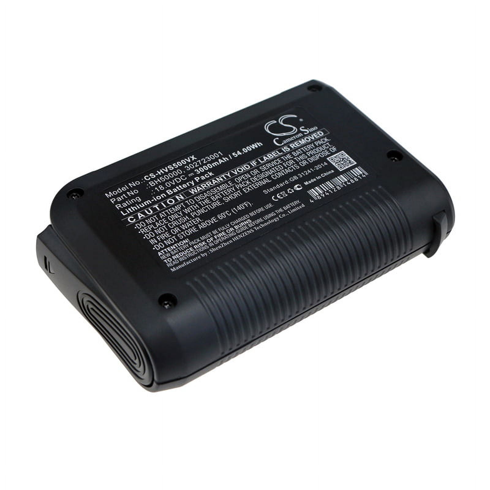 Battery for Hoover BH50010 Platinum Vacuum BH50015 LINX Stick 302723001 ...