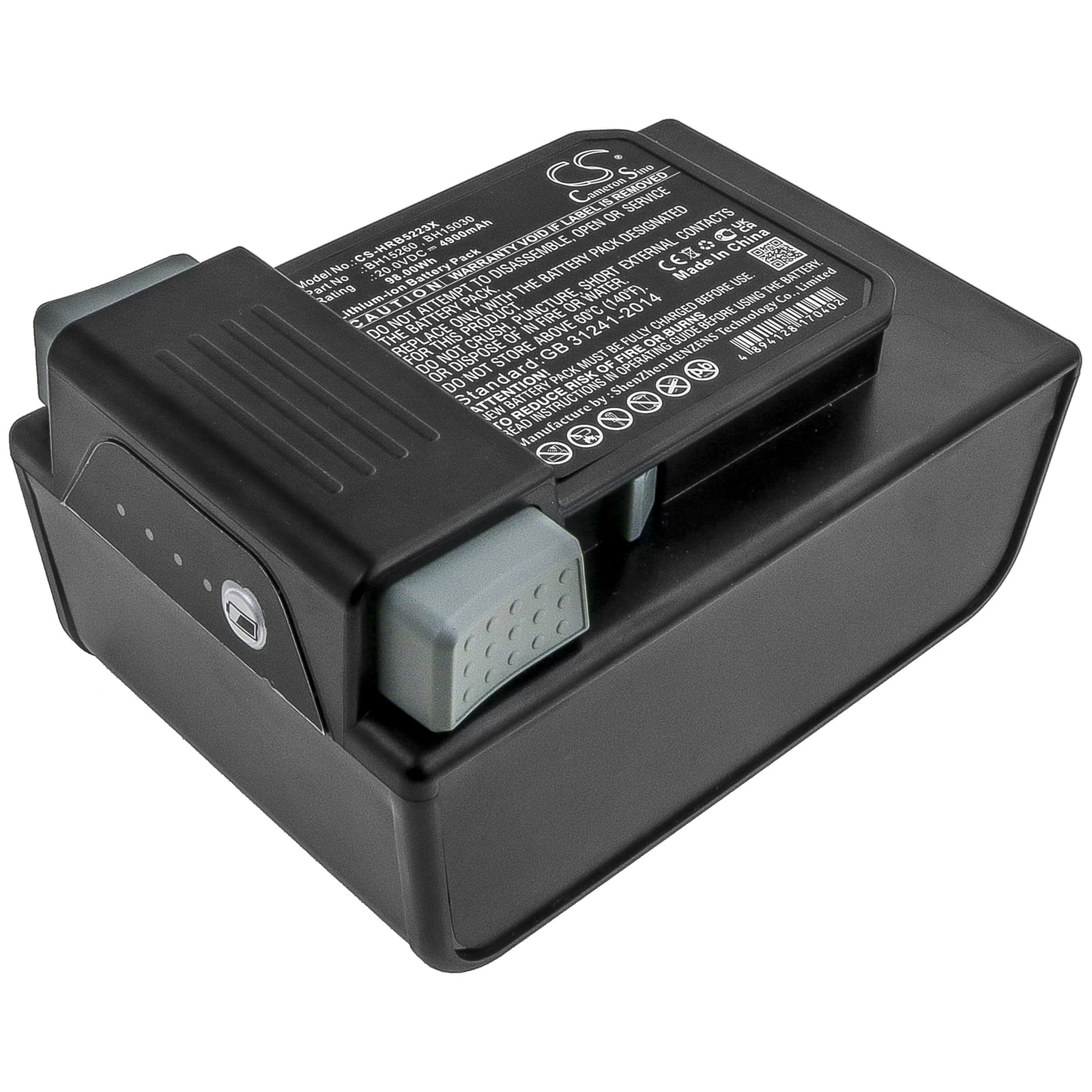 Lithium Battery for Hoover BH53310 & VAX SpotlessGo Cordless Vacuum ...