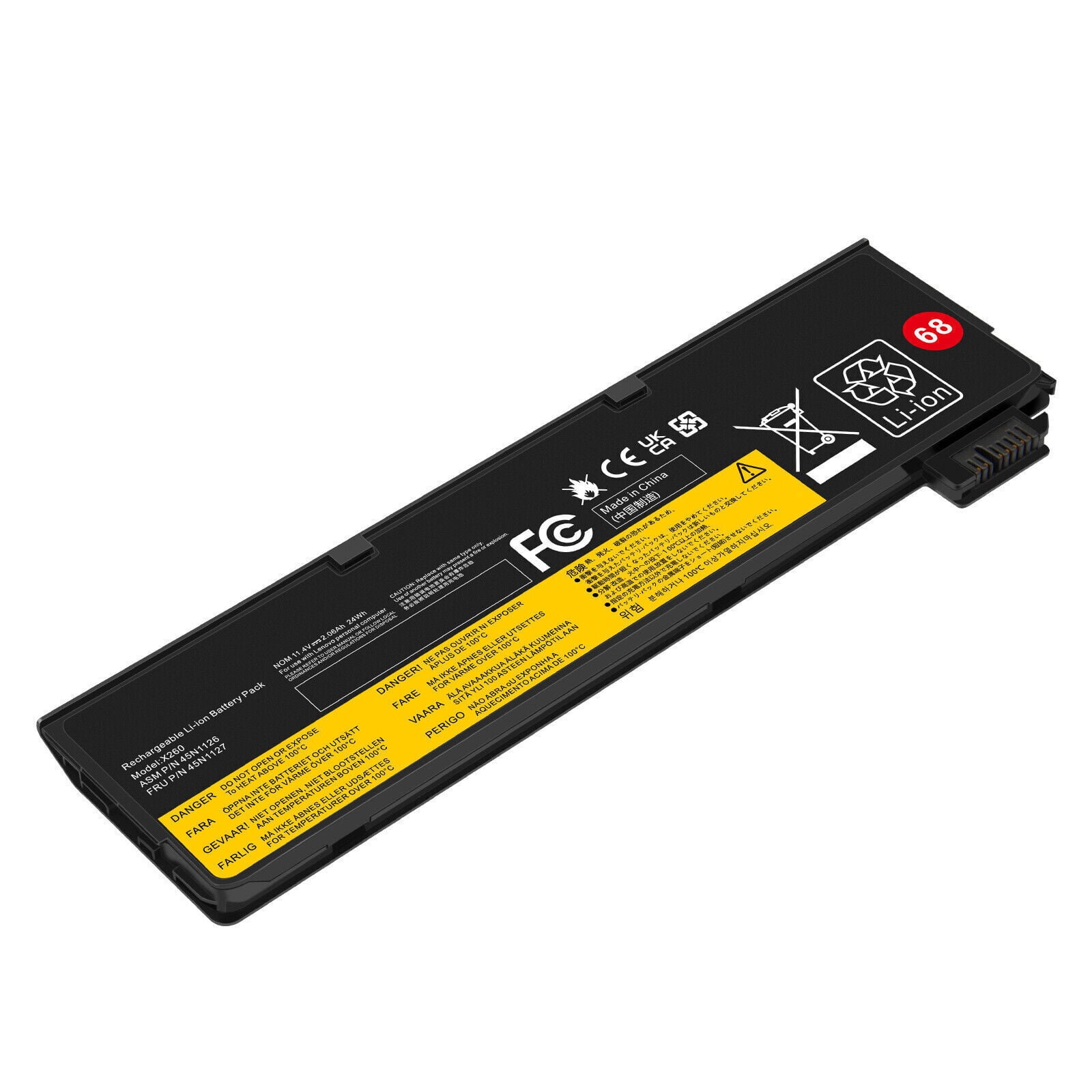 Laptop Battery for Lenovo ThinkPad X240 X240S X250 X260 X270 T440 T440S ...