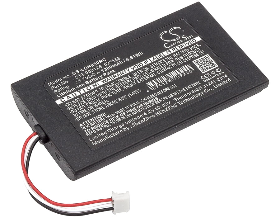 Battery for Logitech 533-000128 915-000257 915-000260 Elite Harmony ...