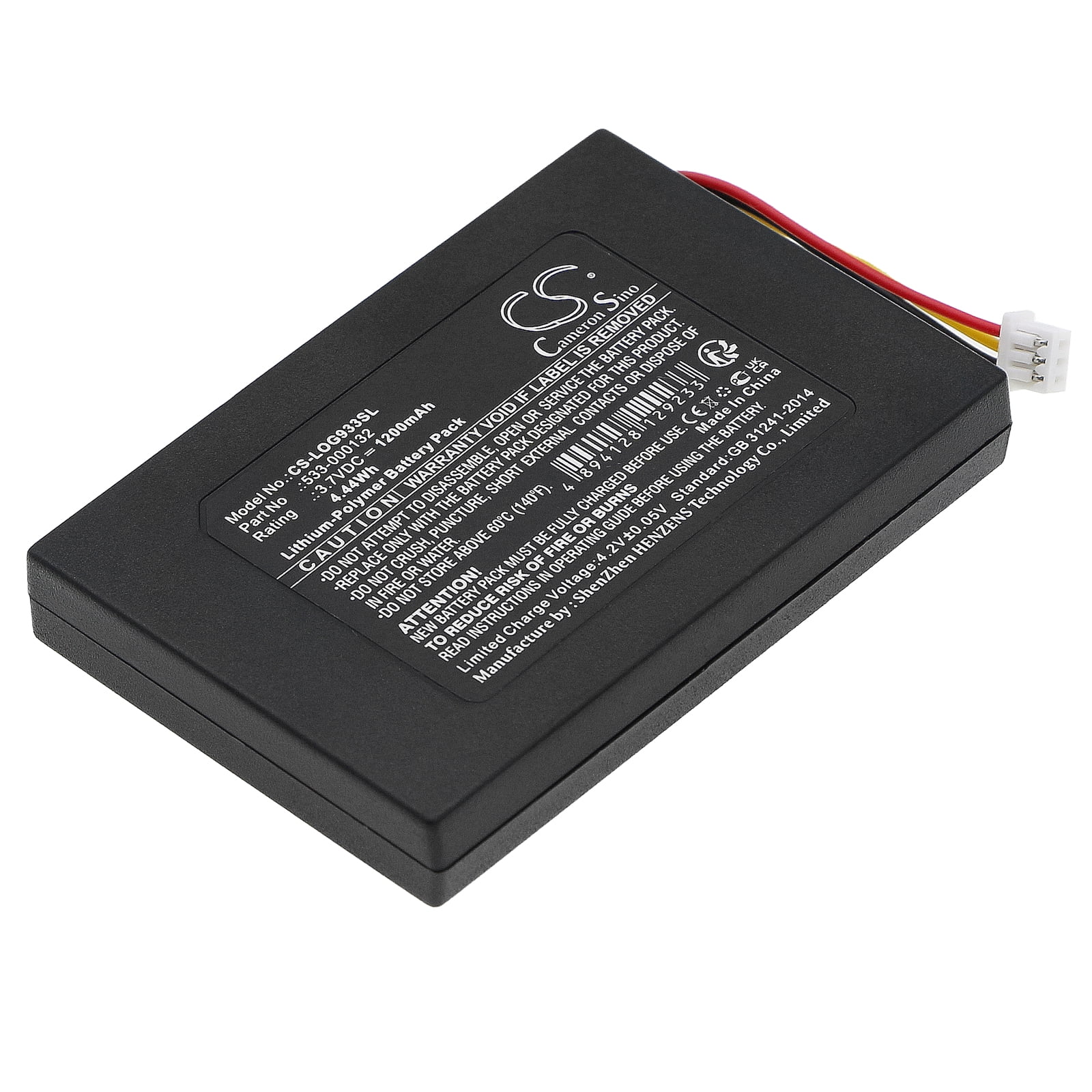 Centenex Electronics Battery for Logitech G533 G933 G935 Artemis ...