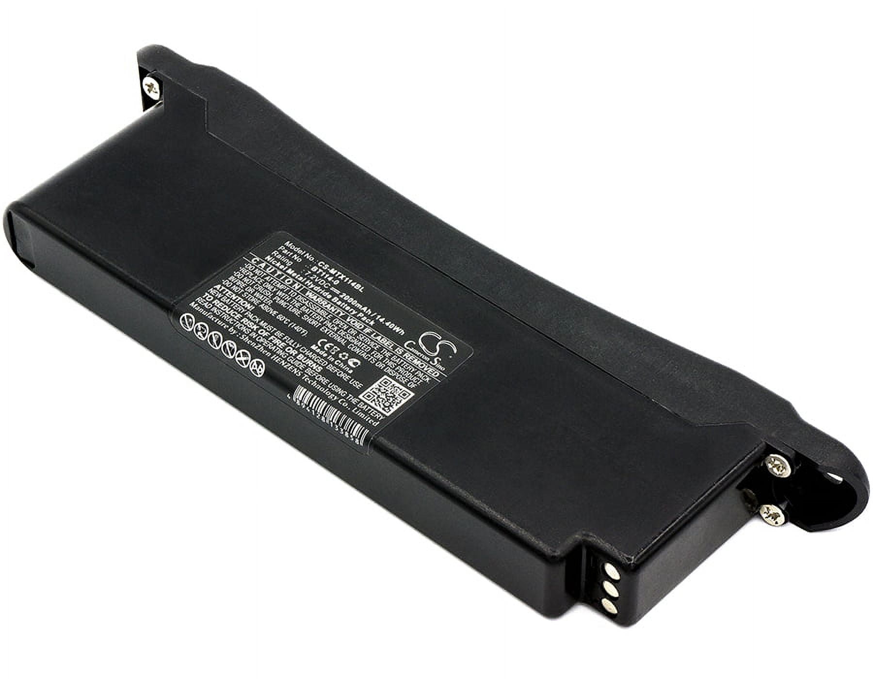 Battery for Magnetek BT114-0 Crane Remote Control CS-MTX114BL Ni-MH 7 ...