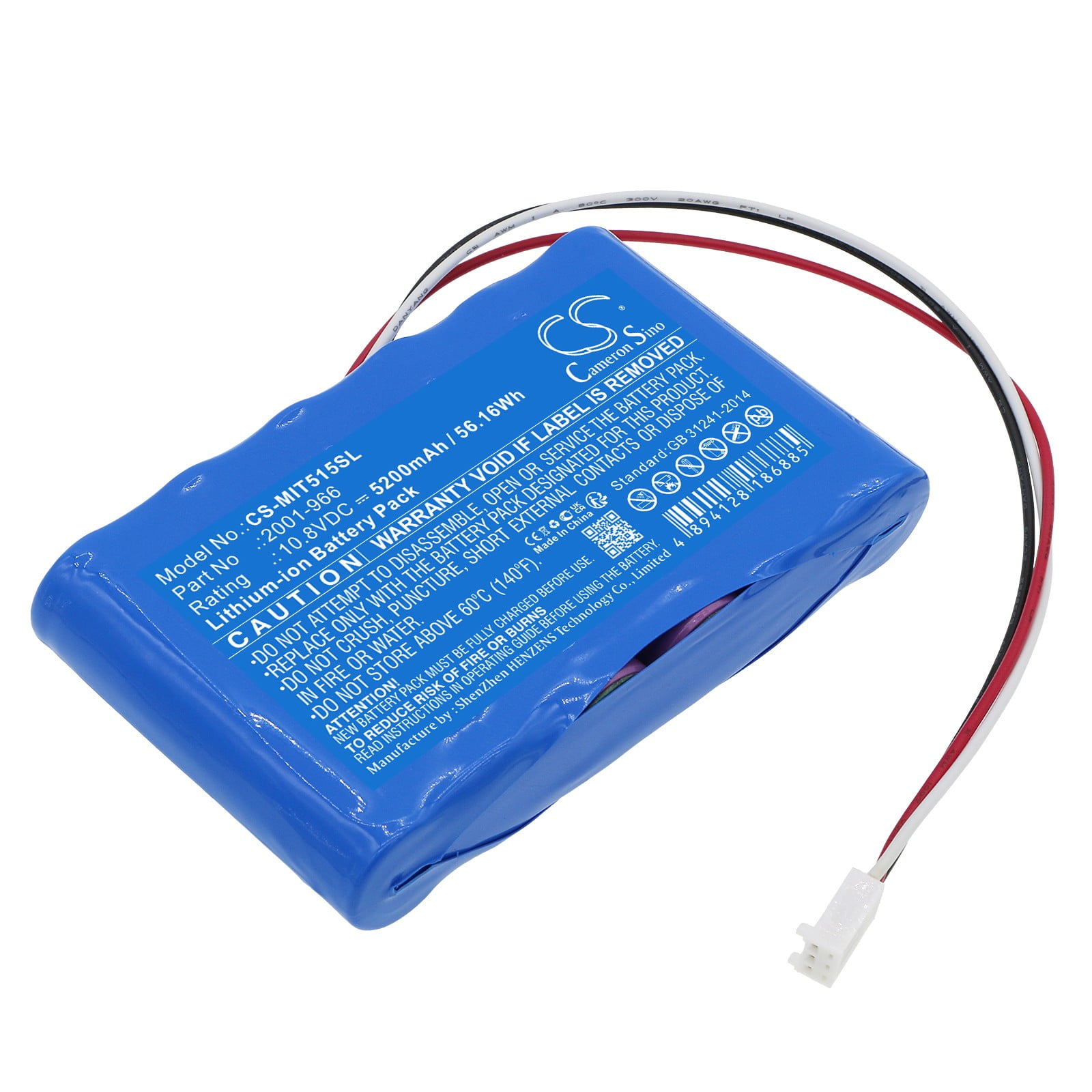 Battery for Megger MIT1025 Insulation Tester MIT515 Resistance T MIT525 ...