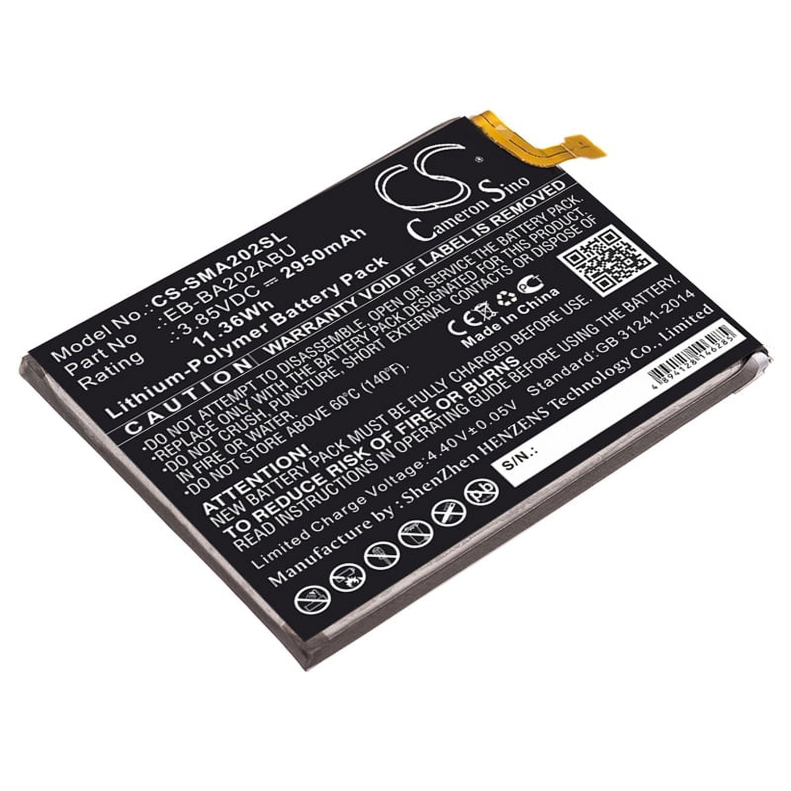 Battery for Samsung Galaxy A20e SM-A102U SM-A102U1 SM-A202 SM-S102DL EB ...