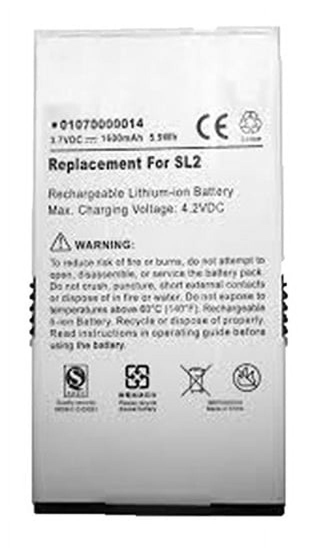 Battery for Sirius Stiletto 2 SL2 Satellite Radio SL2PK1 - Walmart.com