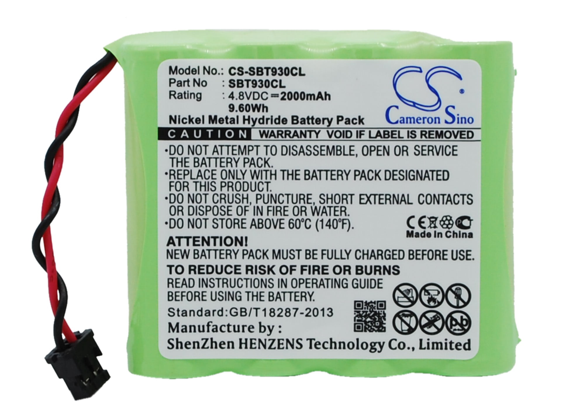 Battery for Sony SPP-300 SPP-E80 SPP-S10 SSP-100 SSP-200 SSP-300 Stabo ...