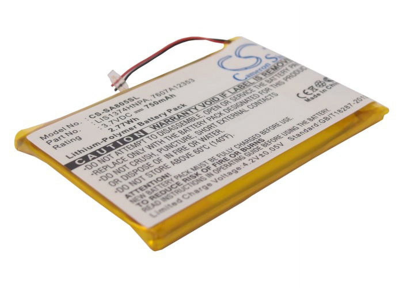 Battery for Sony Walkman NW-A805 NWZ-A810 1-756-702-11 7607A12353 ...