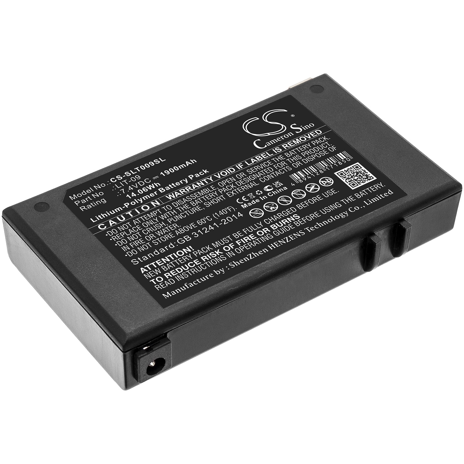 Battery for Spypoint Bloc Pile LINK-S-DARK SOLAR-DARK LIT-09 Camera CS ...