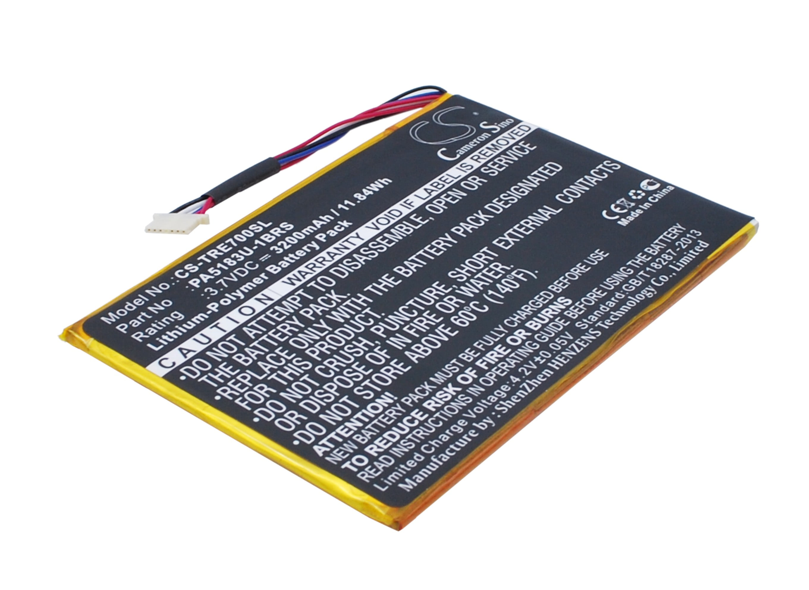 Battery for Toshiba AT7-B AT7-C AT7-C8 Excite Go Mini 7 PA5183U-1BRS CS ...