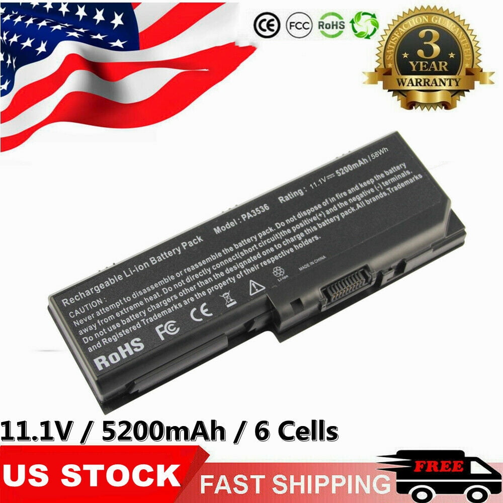 Battery for Toshiba PA3536U-1BRS PA3537U-1BAS L350 L355-S7907 PABAS100 ...