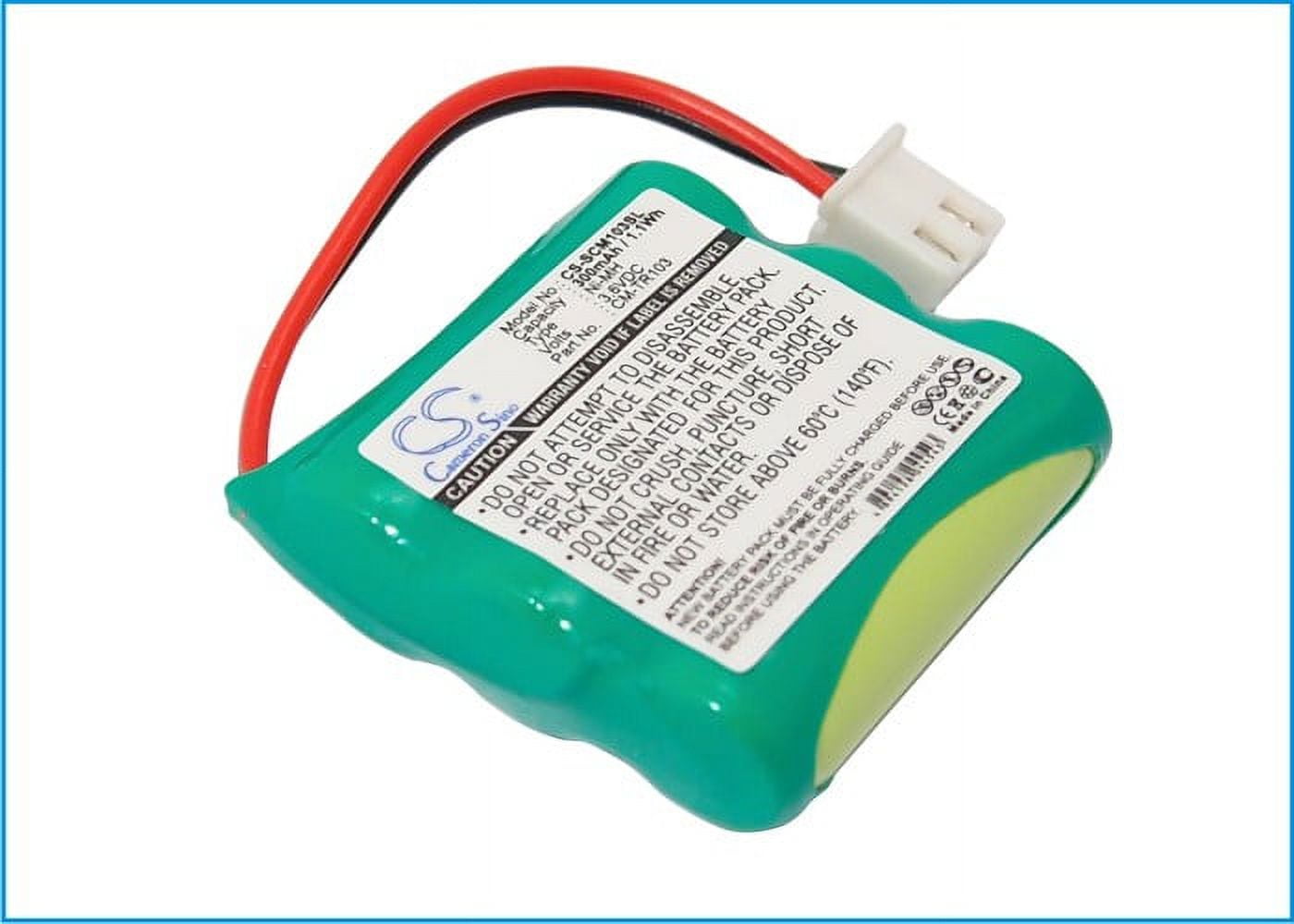 Battery for Tri-Tronics CM-TR103 FPB9595 1038100 Trashbreaker Ultra II ...