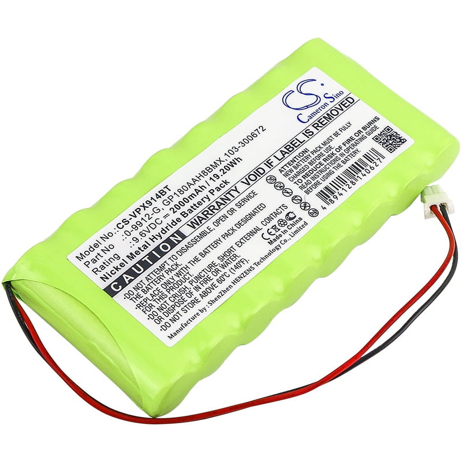 Battery for Visonic Amber Select AmberLink Powermax 0-9912-G 100729 ...