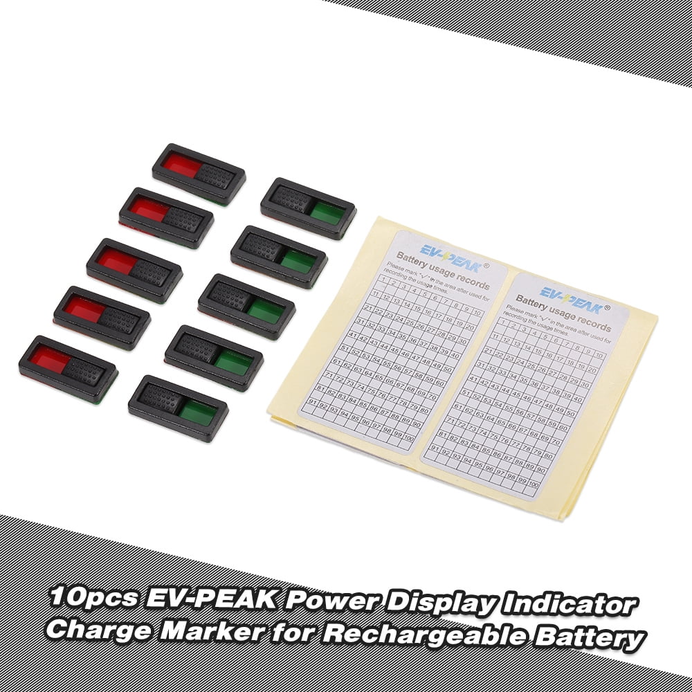 Battery marker button,Marker Sticker Battery Indicator Marker Display ...