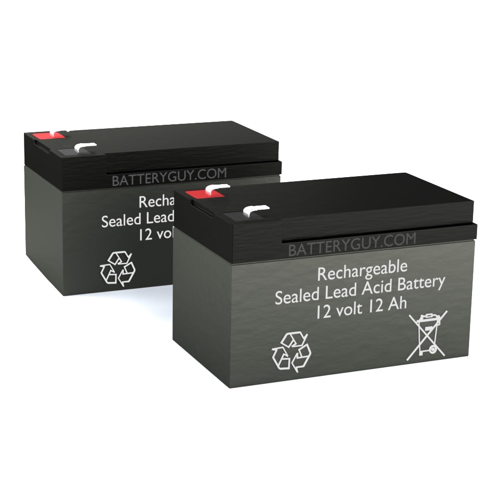 BatteryGuy 12V 12AH SLA Replacement Batteries for Drive Medical ...