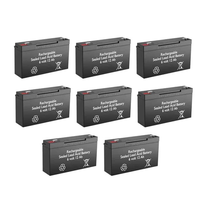 BatteryGuy 6V 12Ah CooPower CPD6-12 replacement battery - BatteryGuy ...