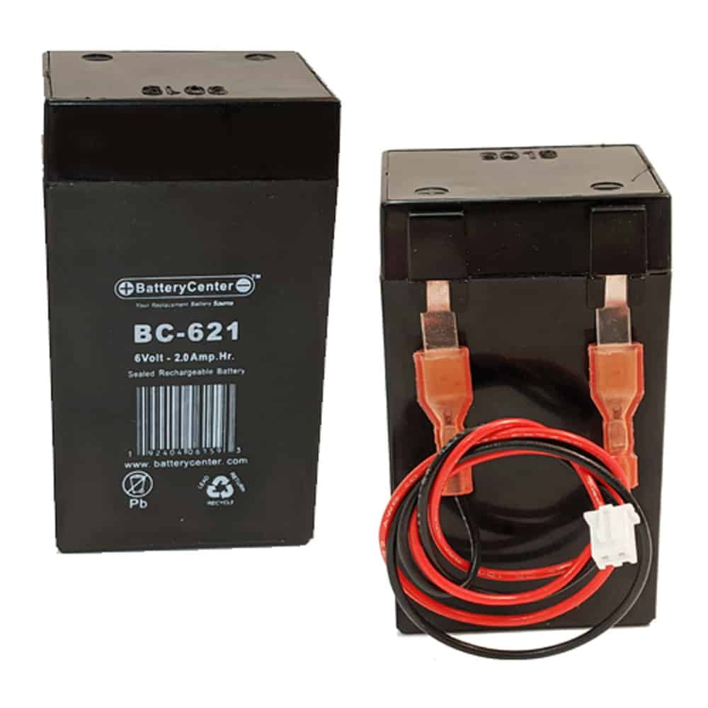 BatteryGuy BG-621F1 - 6V 2.0AH SLA Battery Replacement for Sheng Yang ...
