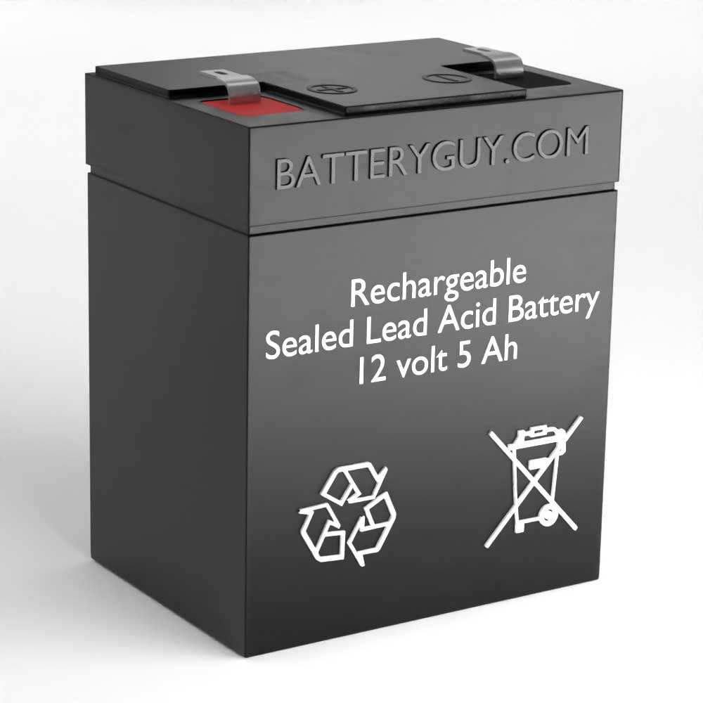 BatteryGuy DSC PC1616 replacement 12V 5Ah battery - BatteryGuy brand ...