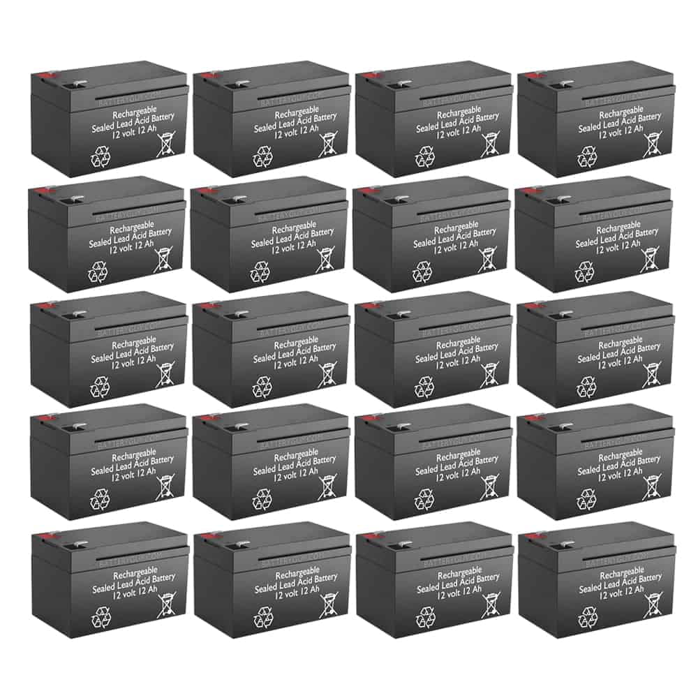 BatteryGuy MK ES12-12SA replacement 12V 12Ah SLA battery - BatteryGuy brand equivalent ...