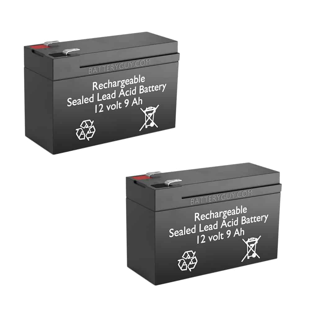 BatteryGuy Ritar RT1290 replacement 12V 9Ah battery - BatteryGuy brand ...