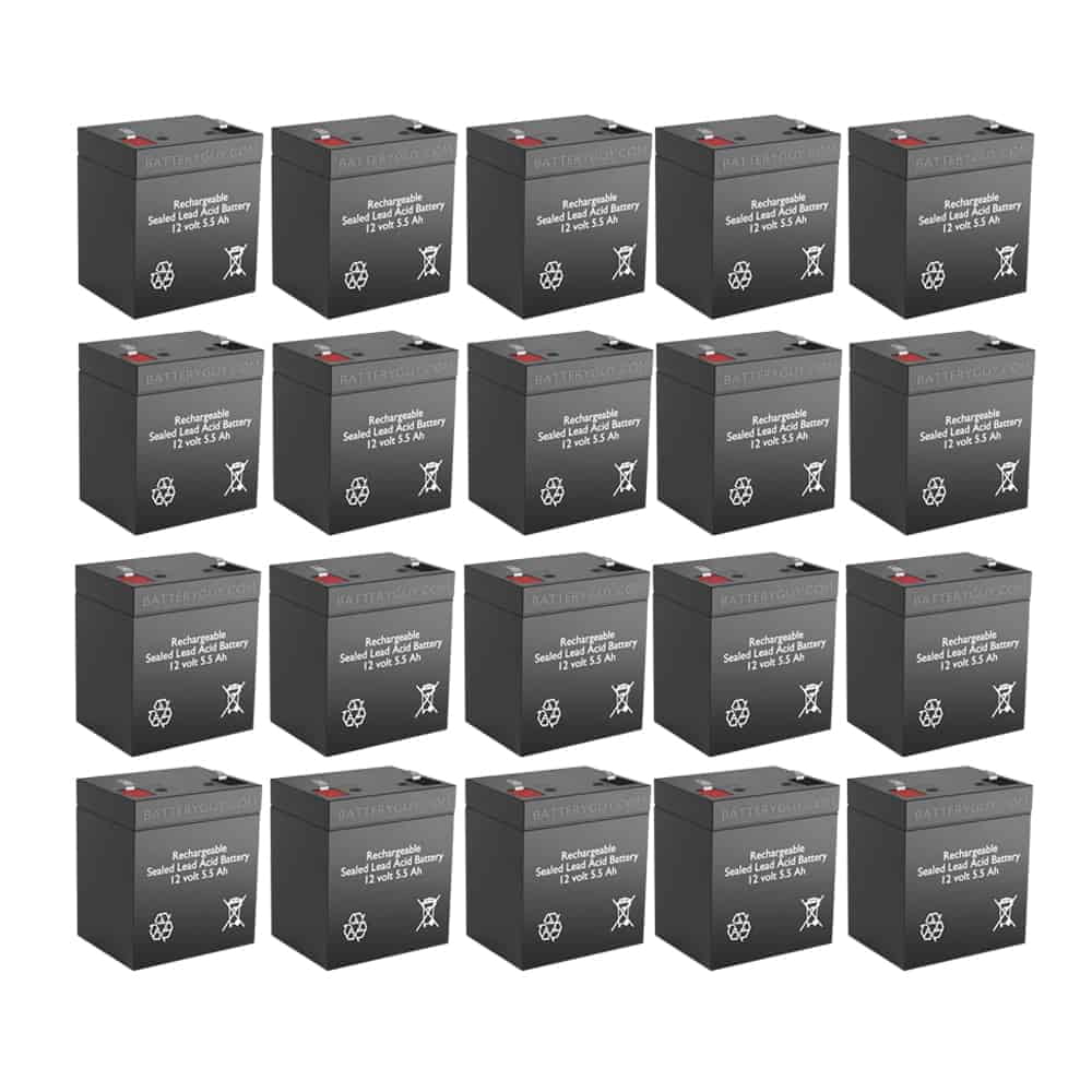 BatteryGuy Yuasa ESH5-12 replacement battery - BatteryGuy brand ...