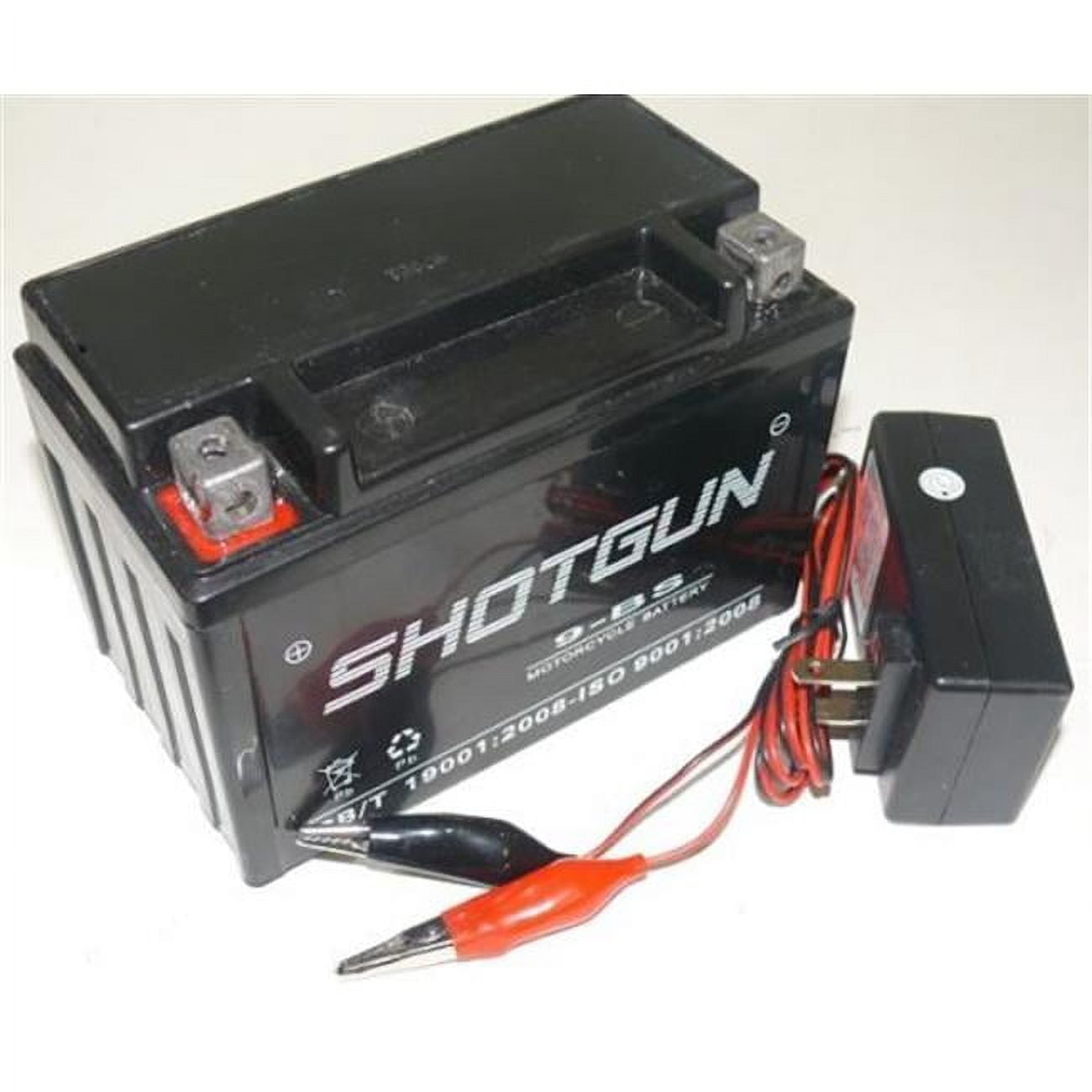 BatteryJack 9-BS-SHOTGUN-F120010W Shotgun YTX9 - BS Battery Charger ...