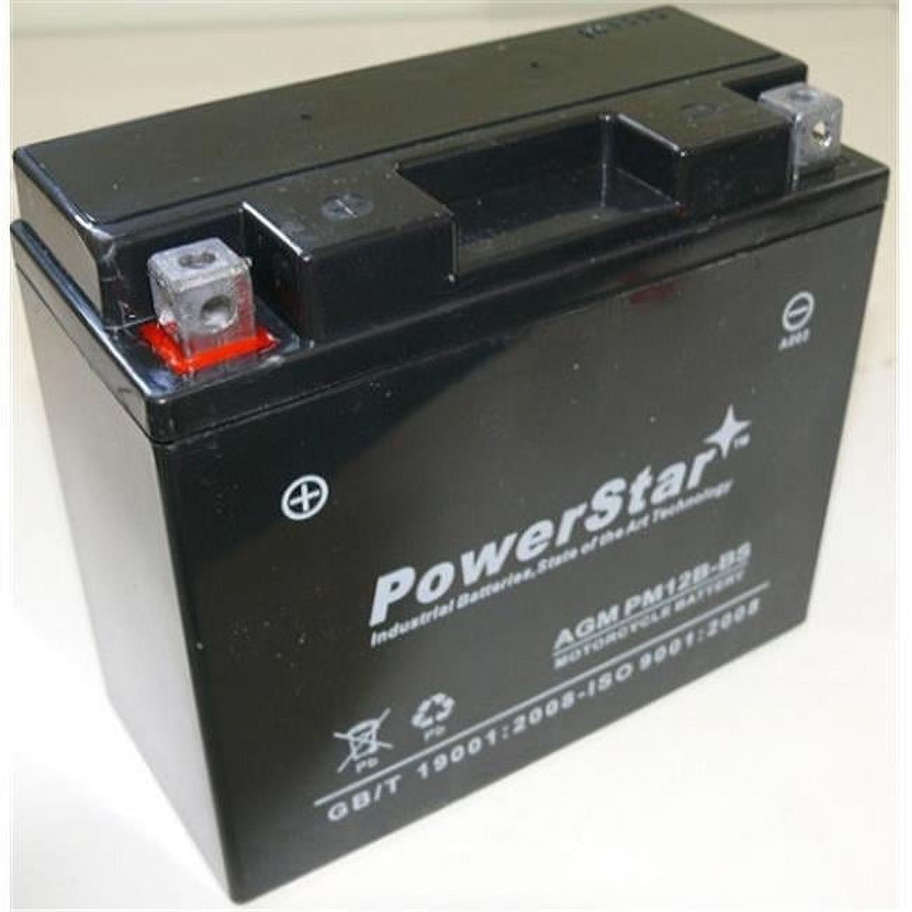 BatteryJack PowerStar PM12B - BS Battery Fits or Replaces 2007 Yamaha v ...