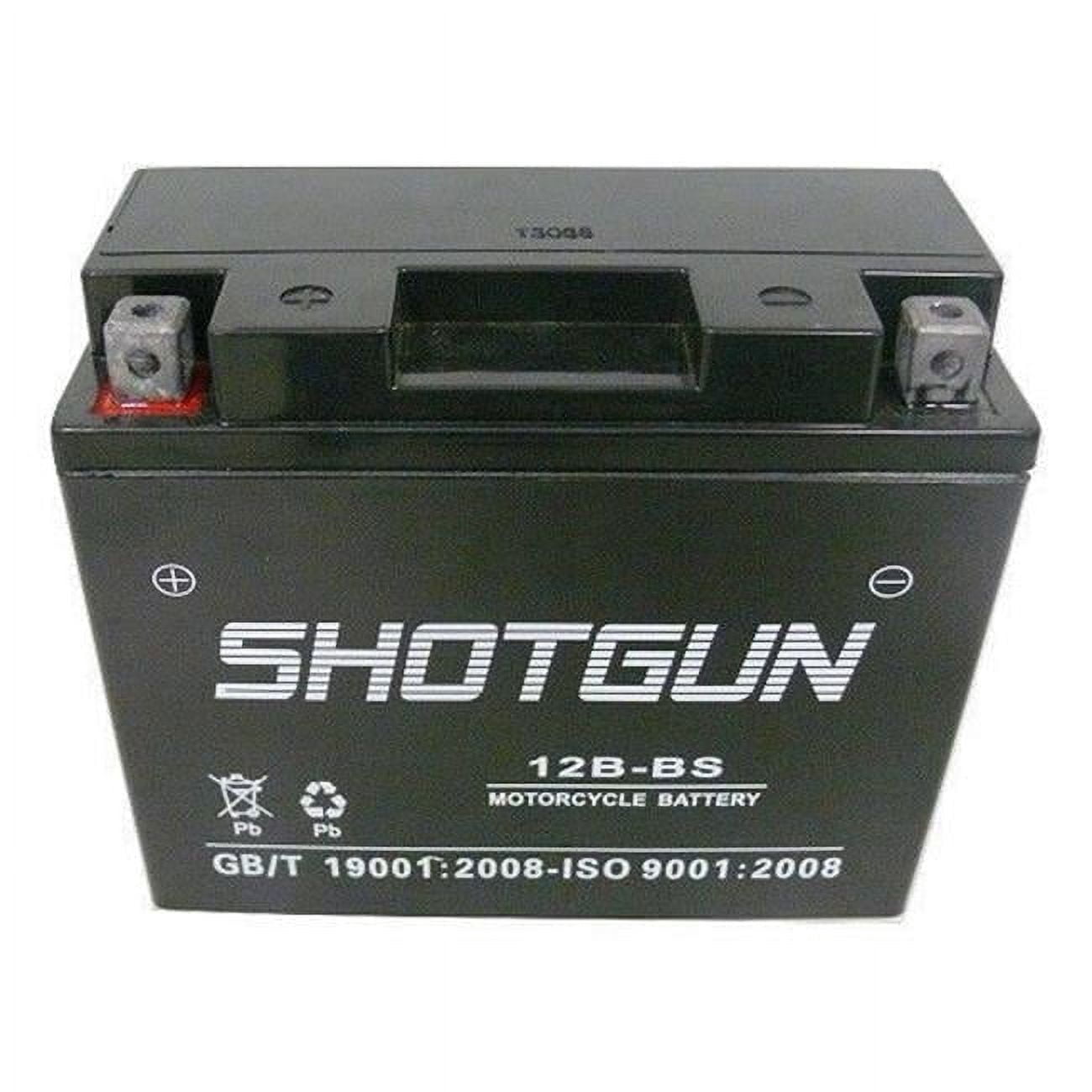 BatteryJack Shotgun UT12B - 4 YT12B - BS 12 V Battery Yamaha YZF R6 R1 ...