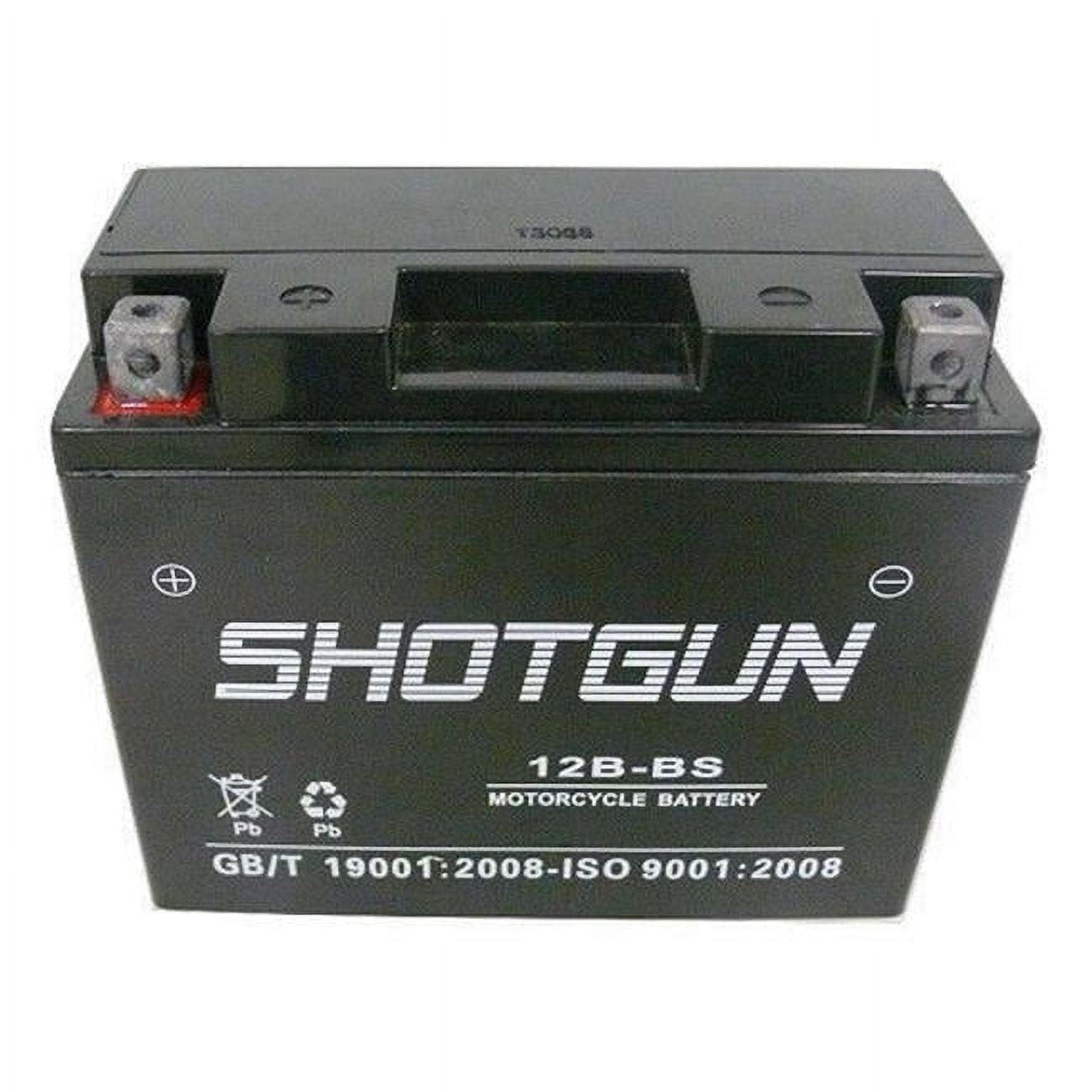 BatteryJack Shotgun YT12B - BS High Performance Maintenance Free Sealed ...