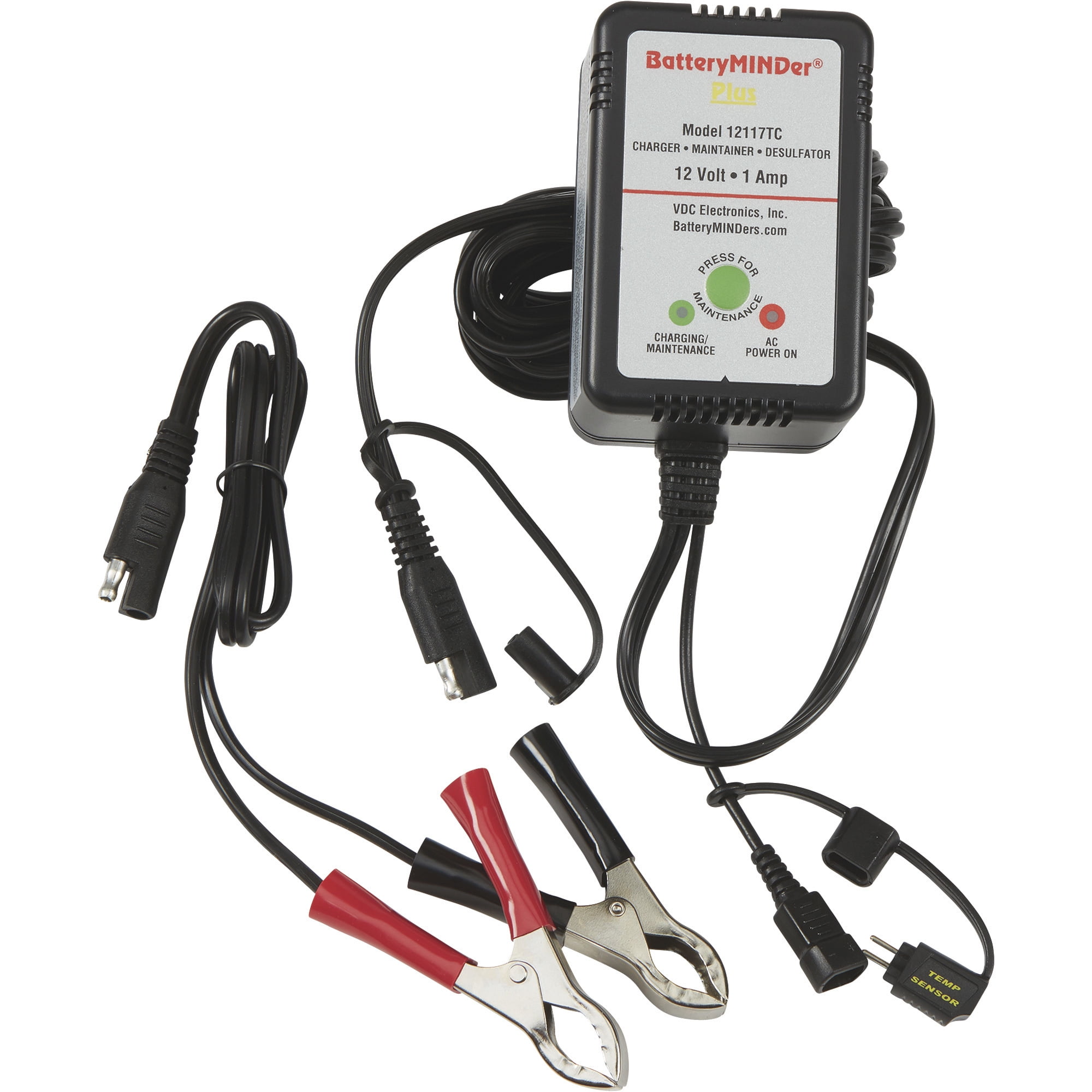 BatteryMINDers Battery Charger, Trickle Charger, Desulfator, 12 Volt, 1 ...