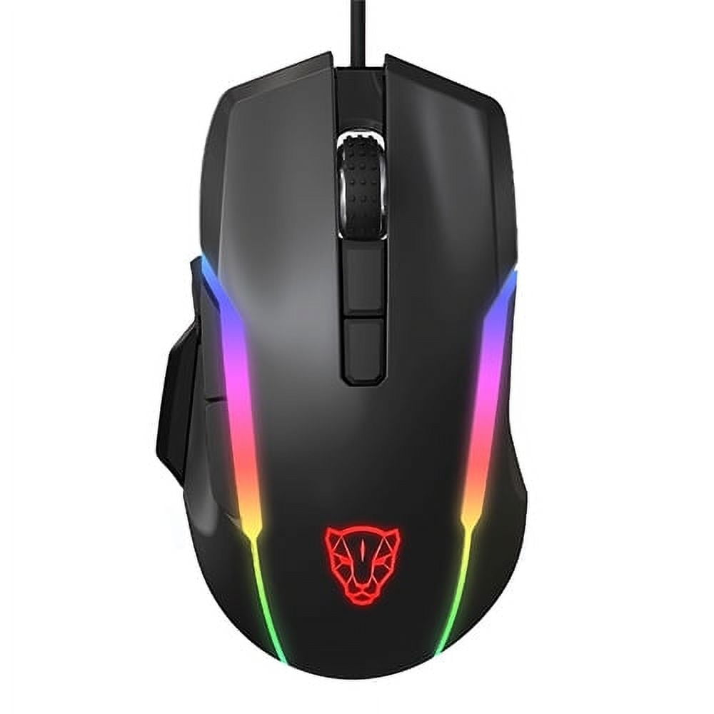 Wired Gaming Mouse with Click Control for PS4, Xbox One, PC & Laptop ...