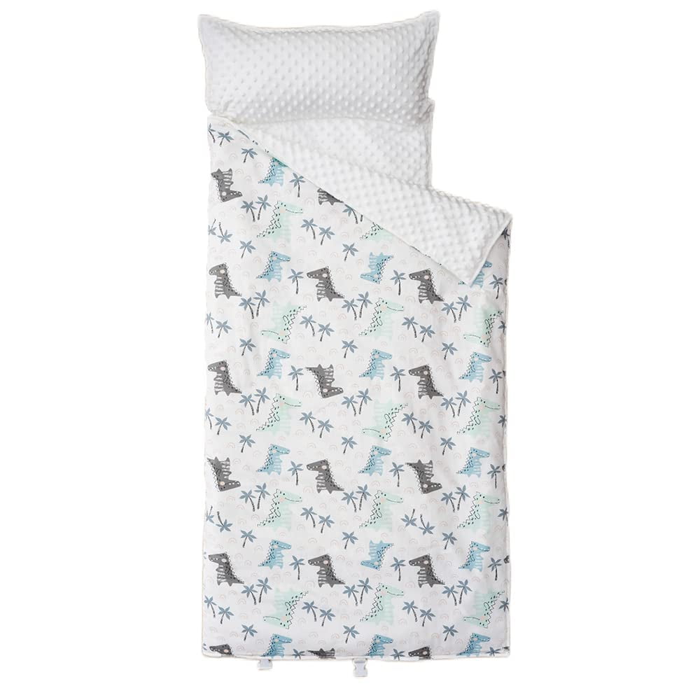 Battilo Kids Nap Mat with Removable Pillow - Soft, Lightweight Mats ...