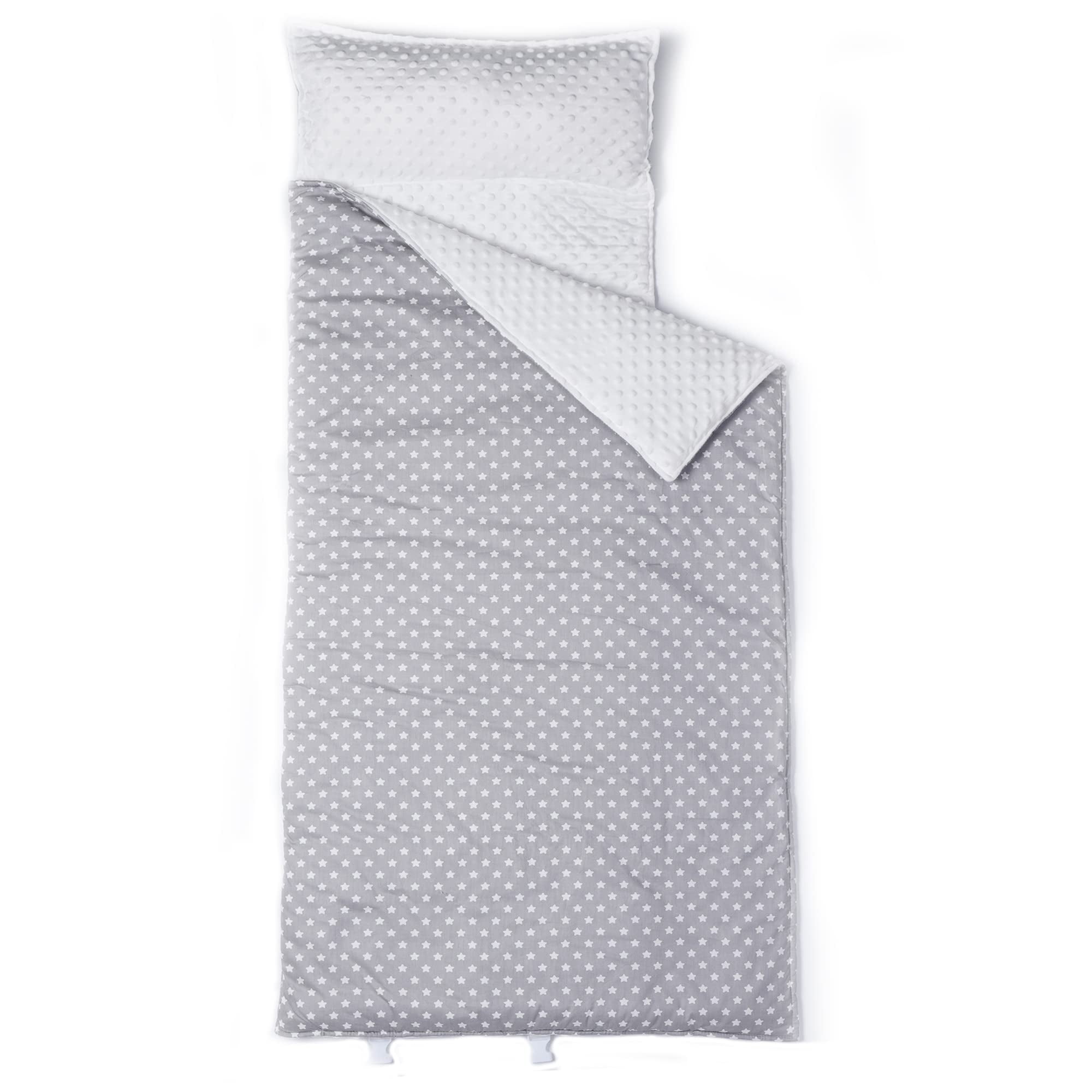 Battilo Kids Nap Mat with Removable Pillow - Soft, Lightweight Mats ...