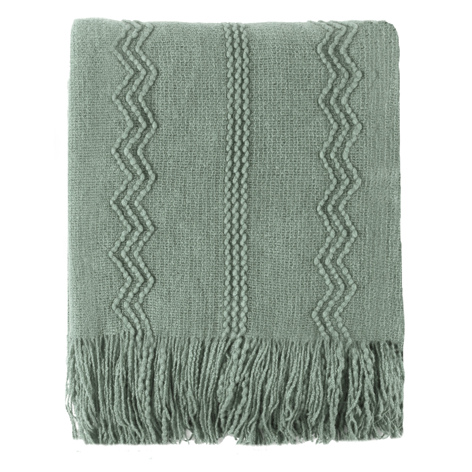 Battilo Sage Green Throw Blanket for Couch, Boho Bed Throws for Home ...