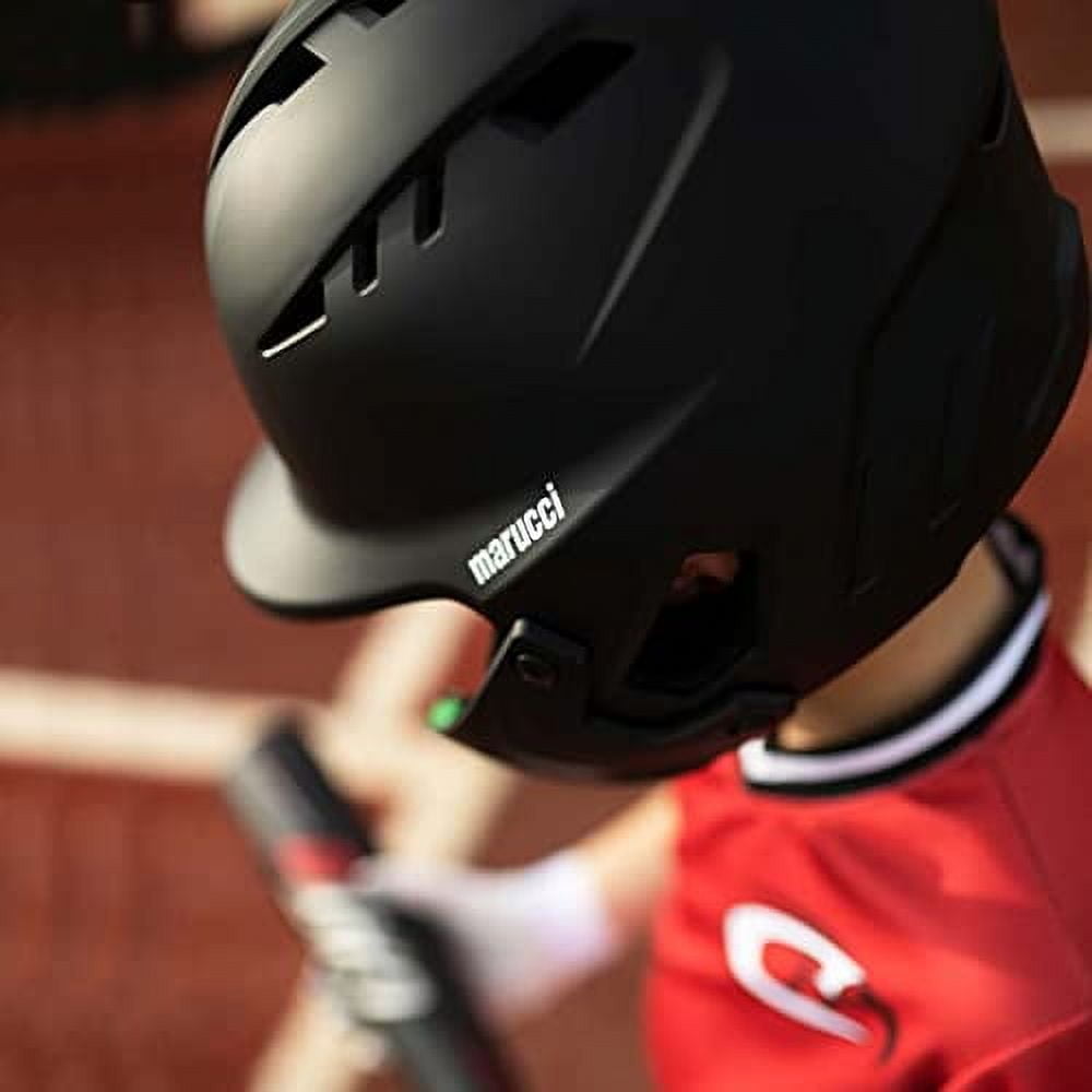 Batting Helmet, NOCSAE Certified, Black, Senior - Walmart.com