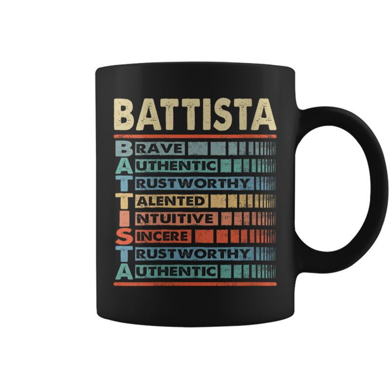 Battista Family Name Battista Last Name Team Coffee Mugs - Walmart.com