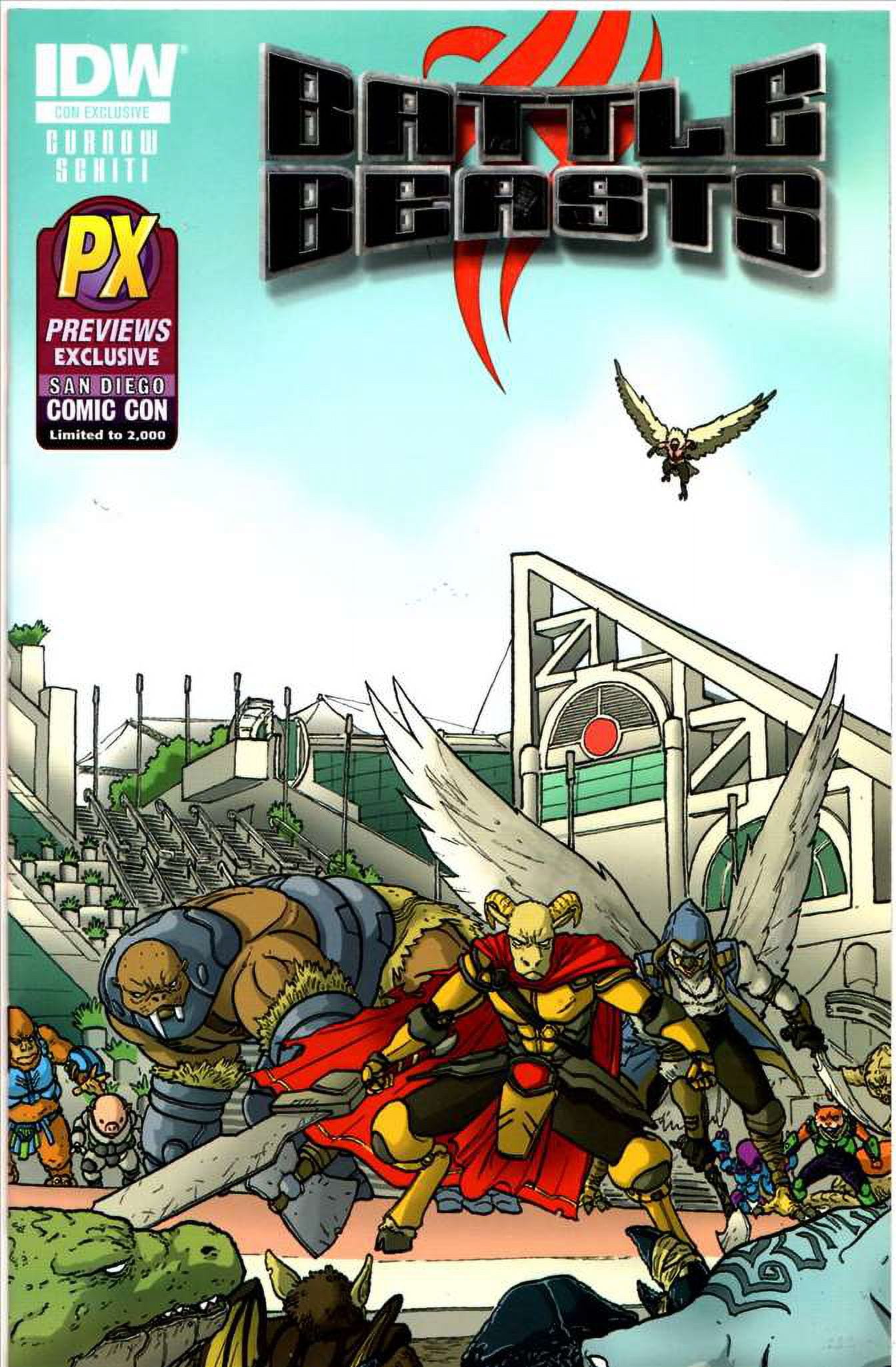 Battle Beasts (2nd Series) #1C VF ; IDW Comic Book - Walmart.com