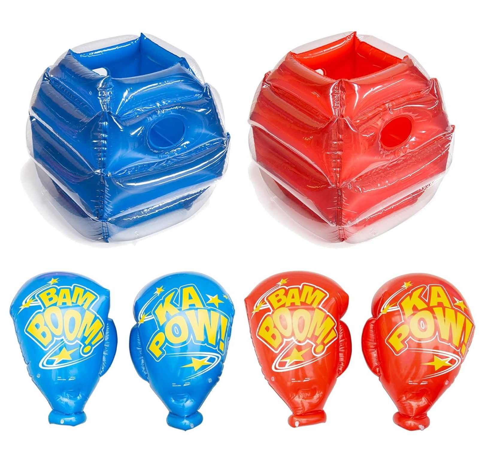 Battle Bop Combo Pack Outdoor Backyard Inflatable Toy Boxing Gloves and ...