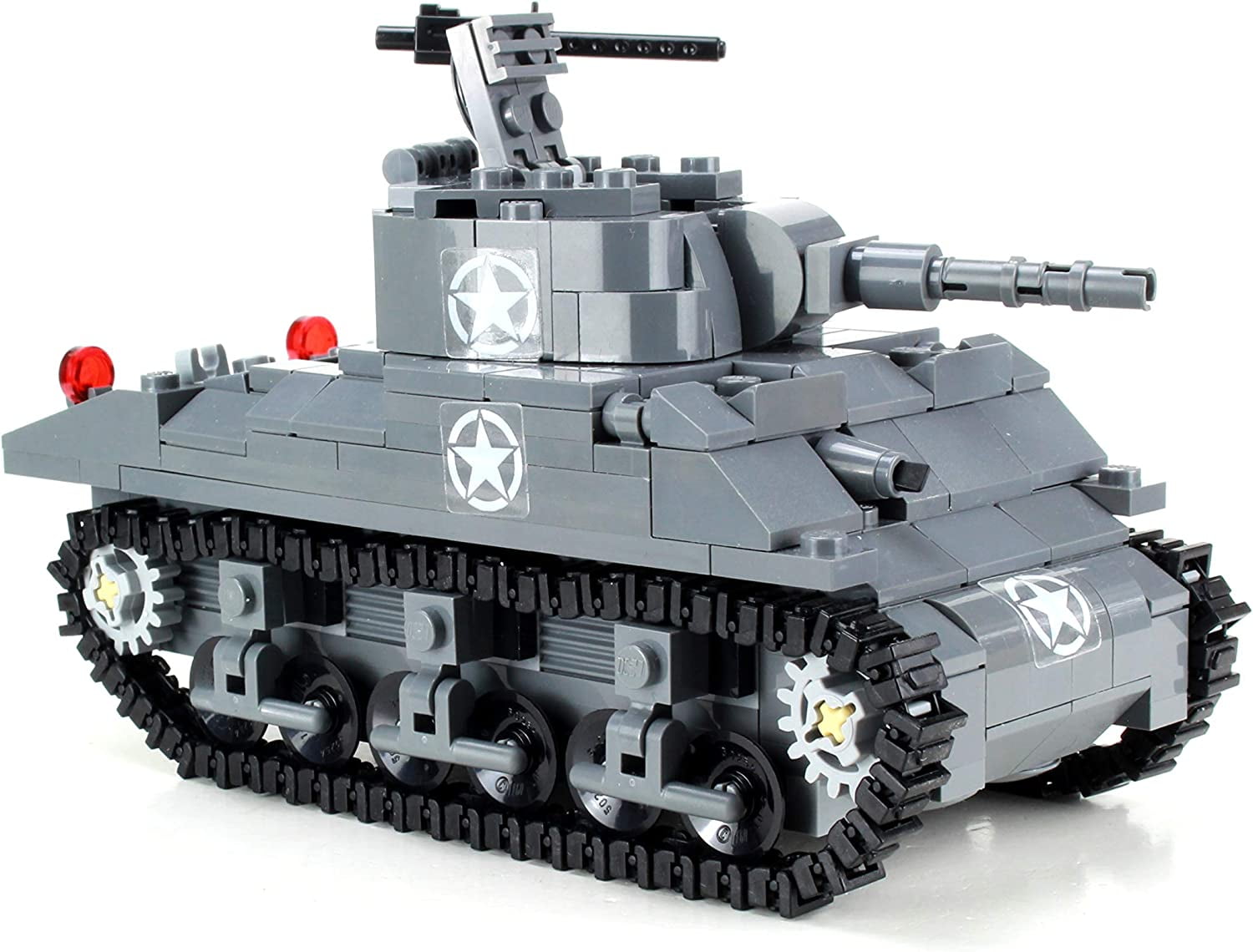 Battle Brick Custom M4 Sherman Tank World War 2 Complete Hand Sorted ...