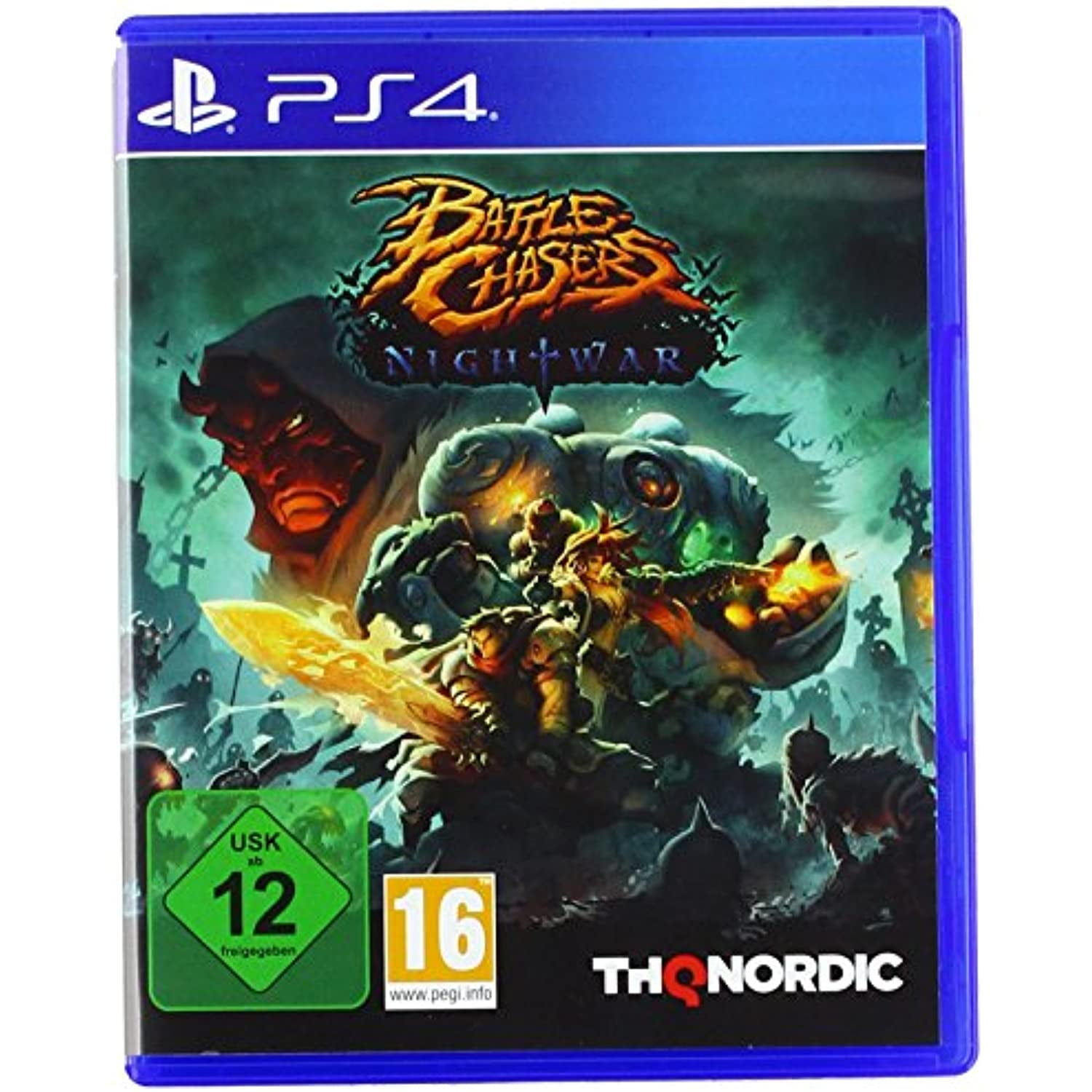 Battle Chasers Nightwar (Playstation 4 - PS4) Battle - Explore - Craft ...