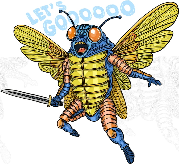 Battle Cicada, (Paperback) - Walmart.com