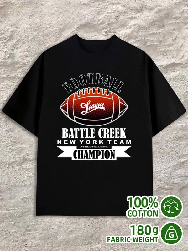 Battle Creek NY for men black 180G 100% Cotton Daytime and weekend wear ...