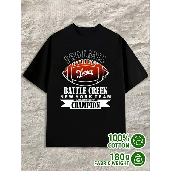 Battle Creek NY for men black 180G 100% Cotton Daytime and weekend wear ...