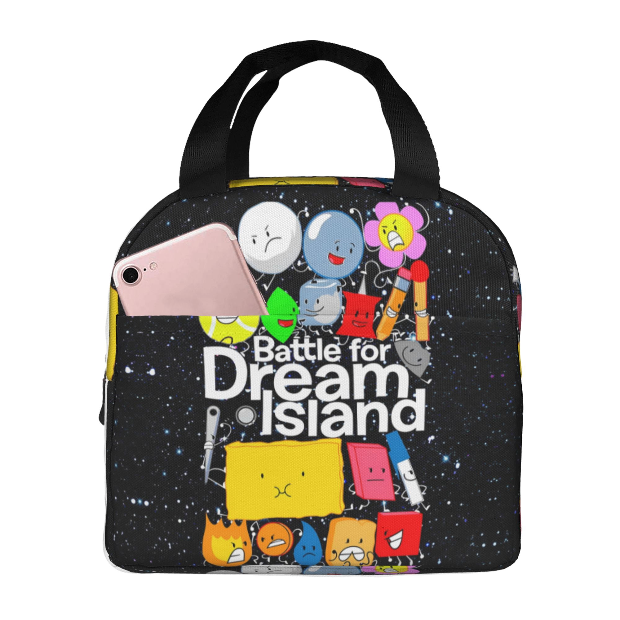 Battle for Dream Island BFDI Lunch Box Lunch Bag Reusable Insulated ...