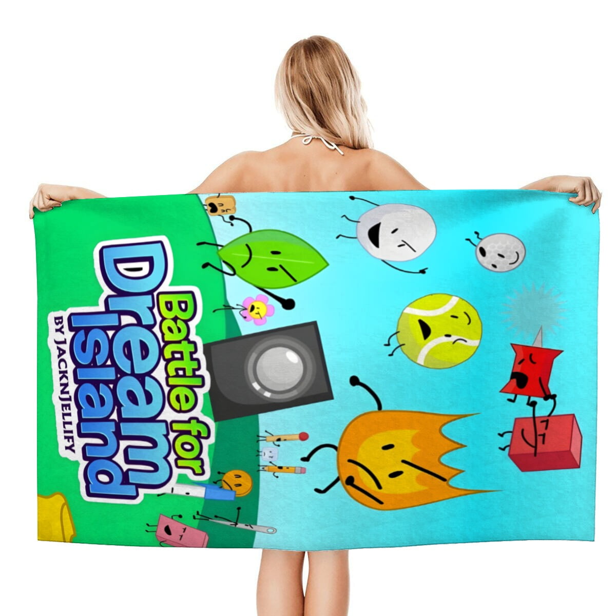 Battle for Dream Island Beach Quick Drying Towel, ultra-light, quick ...