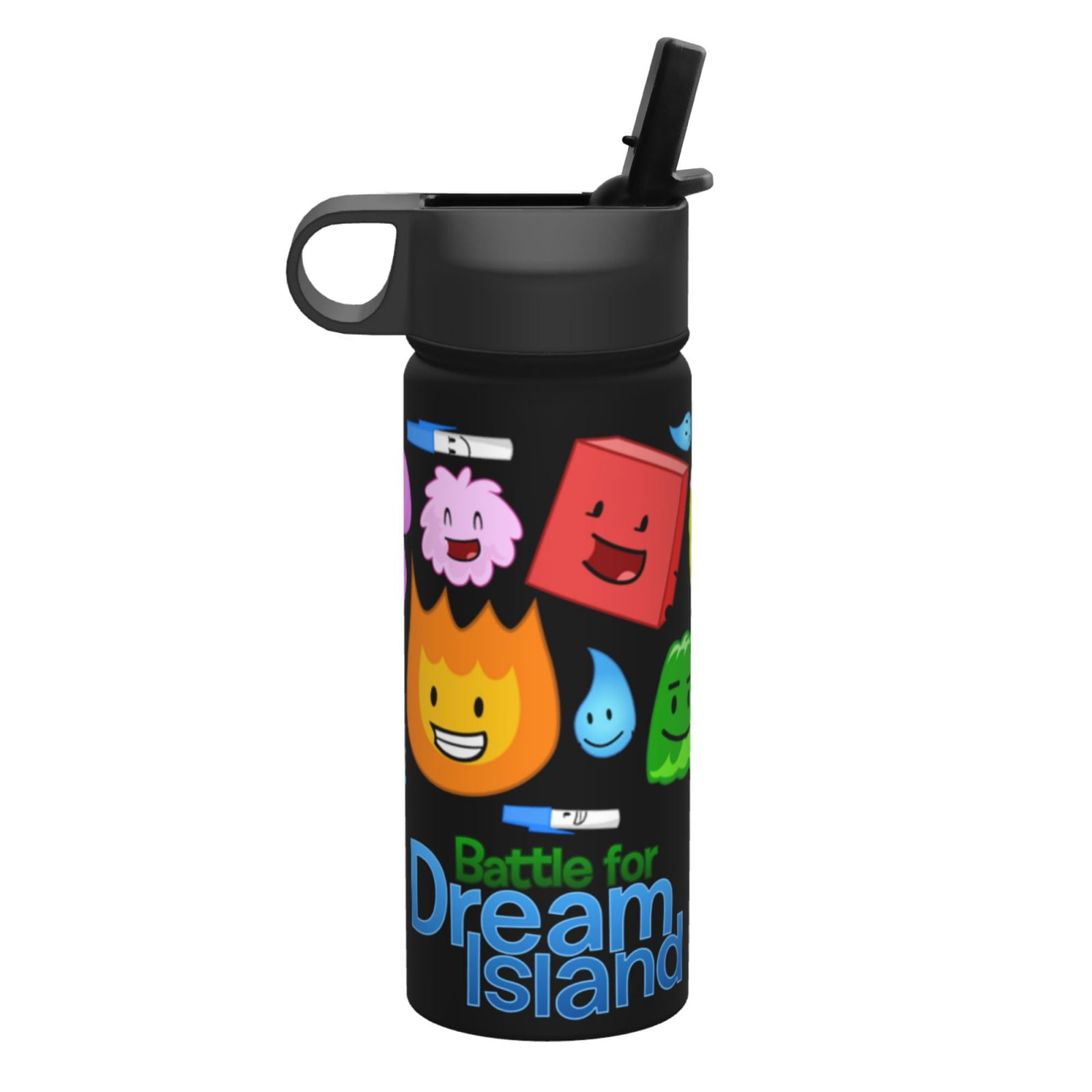 Battle For Dream Island Bfdi 18oz Stainless Steel Insulated Water ...