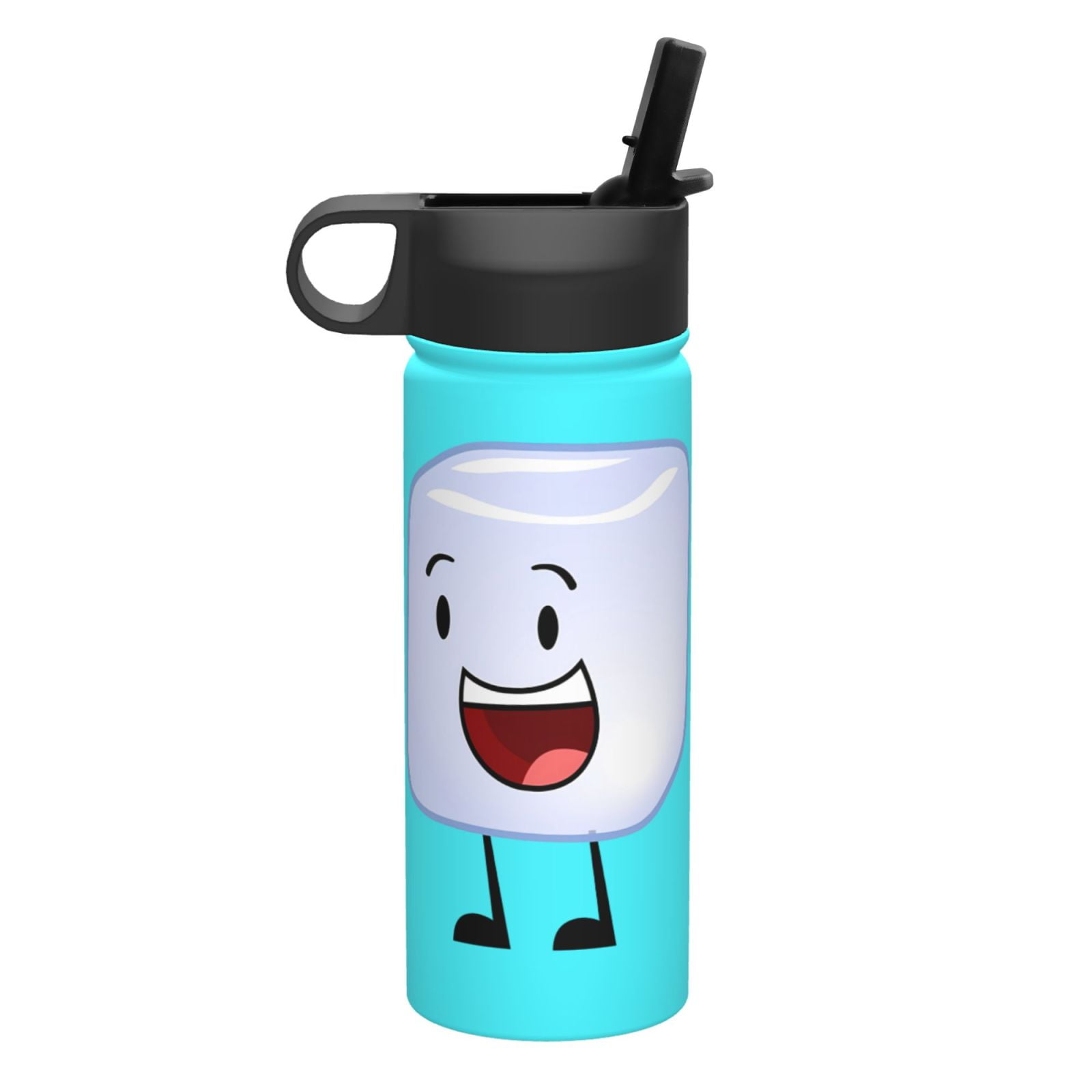Battle For Dream Island Bfdi Kids Insulated Water Bottle With Straw ...