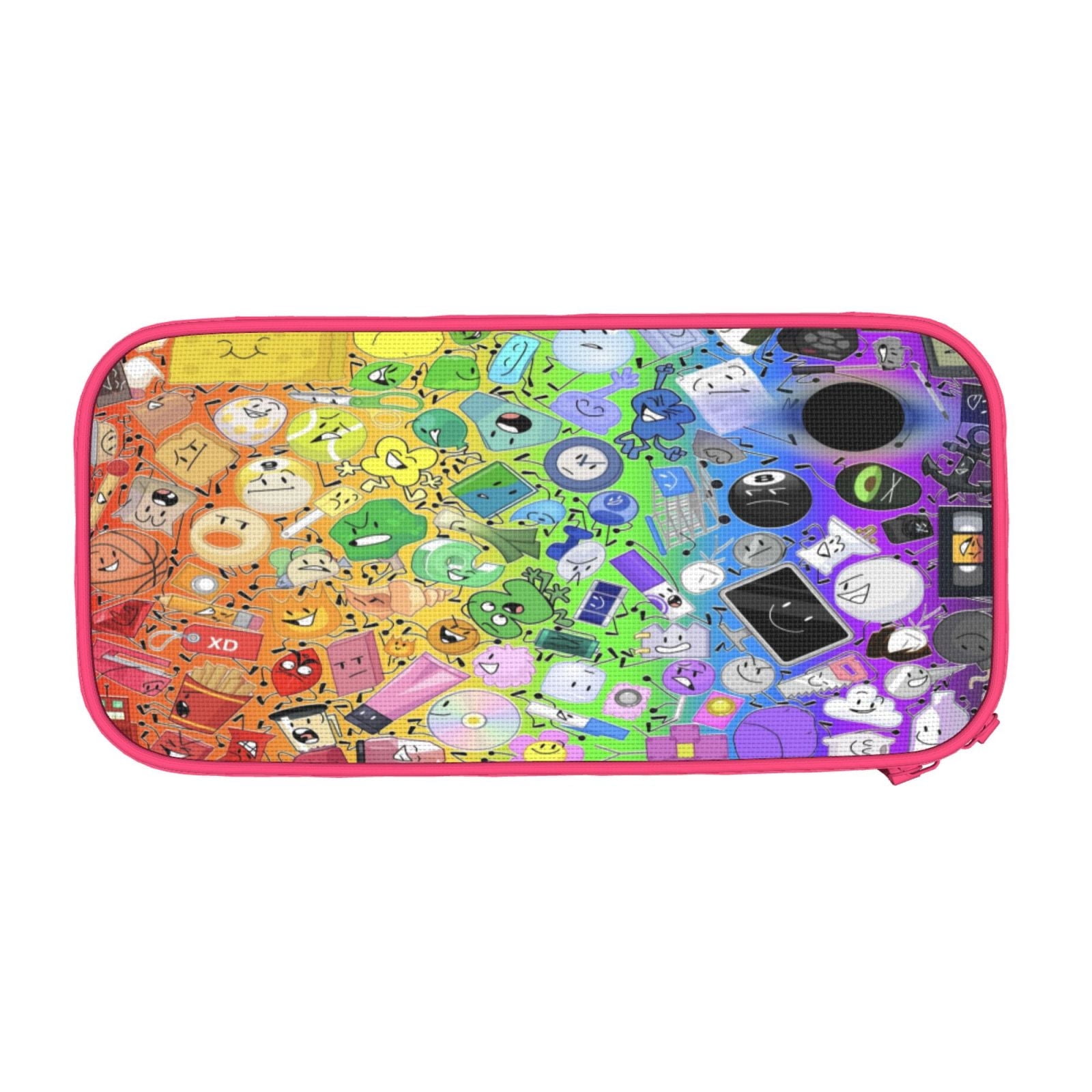 Battle For Dream Island Big Capacity Pencil Case, Aesthetic Pen Pouch ...